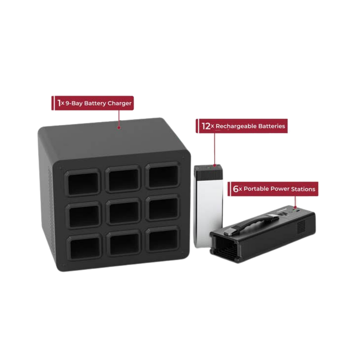 Luxor Portable Power Station Constant Use Bundle – Tech to School